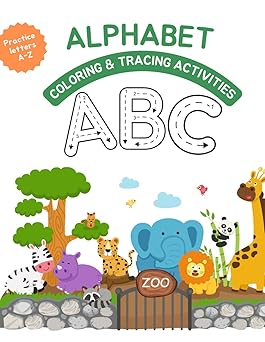 Amazon.com: Alphabet Coloring & Tracing Activity Book: 9798311189798 ...