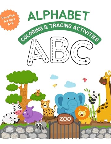 Amazon.com: Alphabet Coloring & Tracing Activity Book: 9798311189798 ...