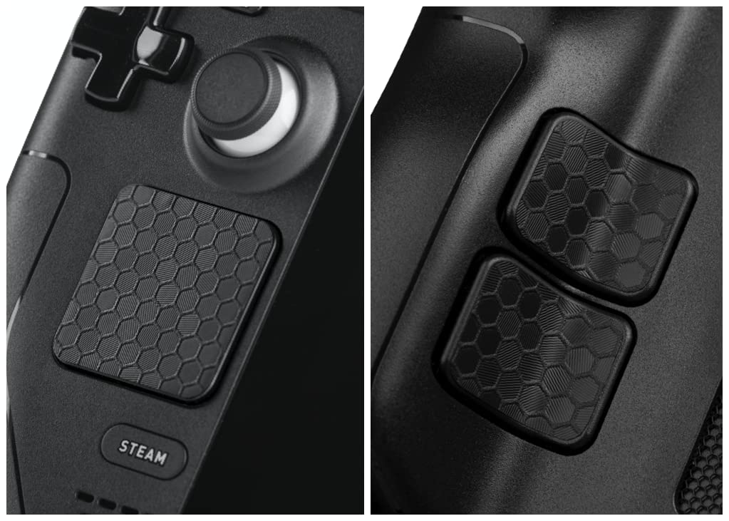 Amazon.com: TouchProtect Front & Back Set for Steam Deck - Front trackpads and back button ...