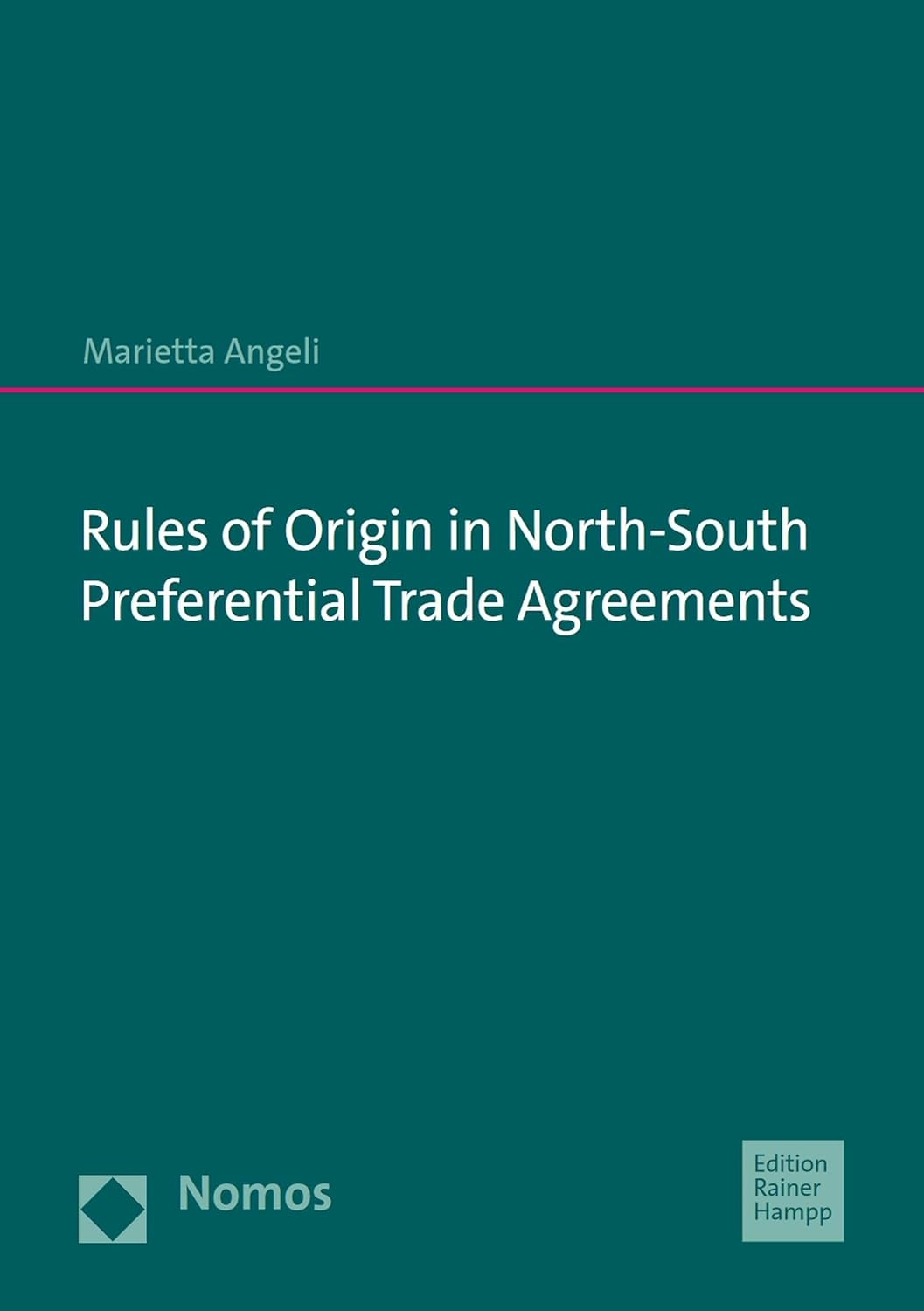Rules of Origin in North-South Preferential Trade Agreements eBook ...
