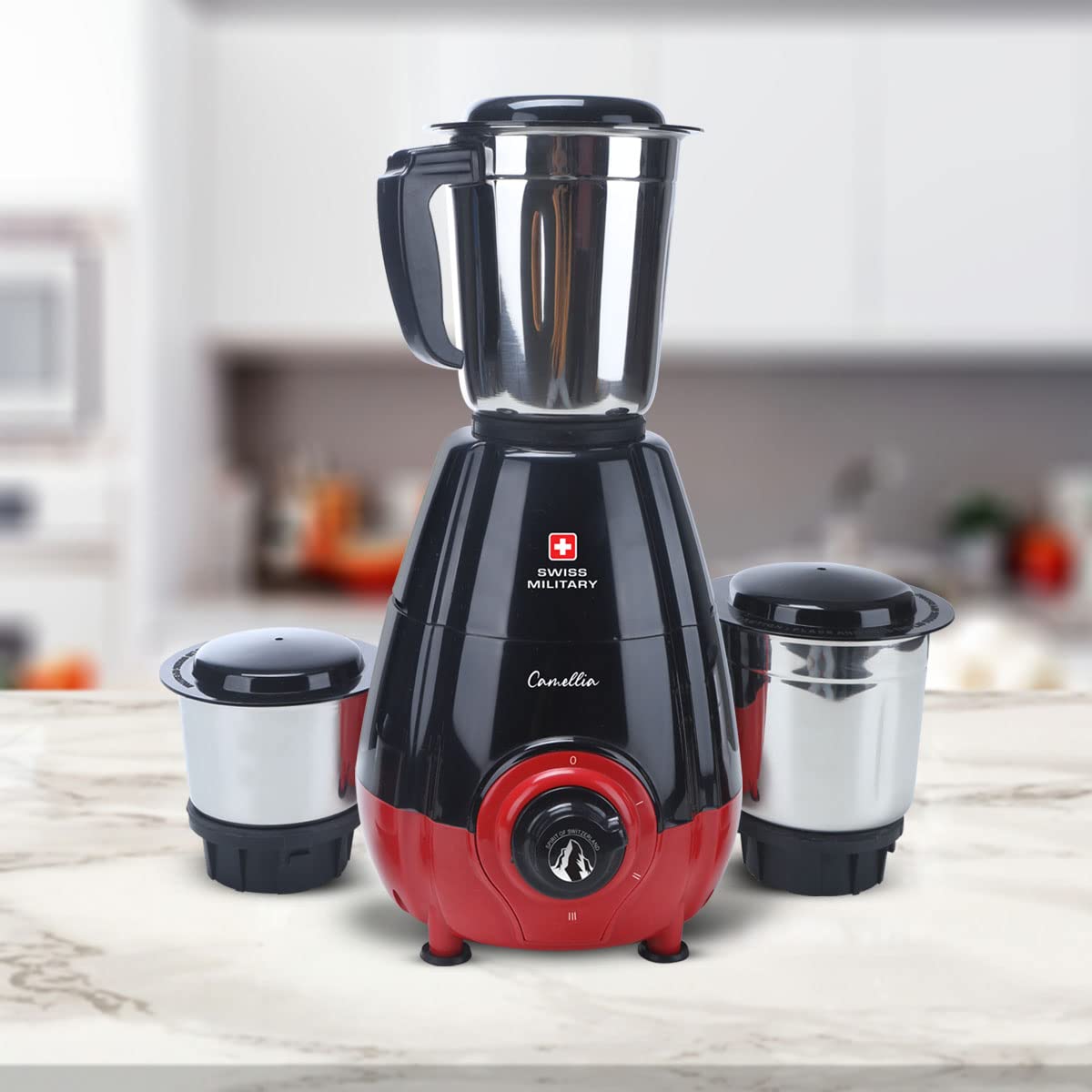 Swiss Military Mixer Grinder Mixer Grinder Camellia : Amazon.in: Home ...