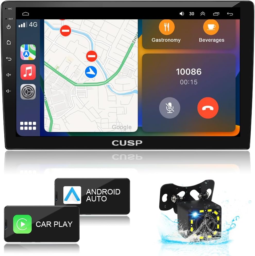 Amazon.com: CUSP 9 Inch HD Android Car Stereo Radio Universal Double ...