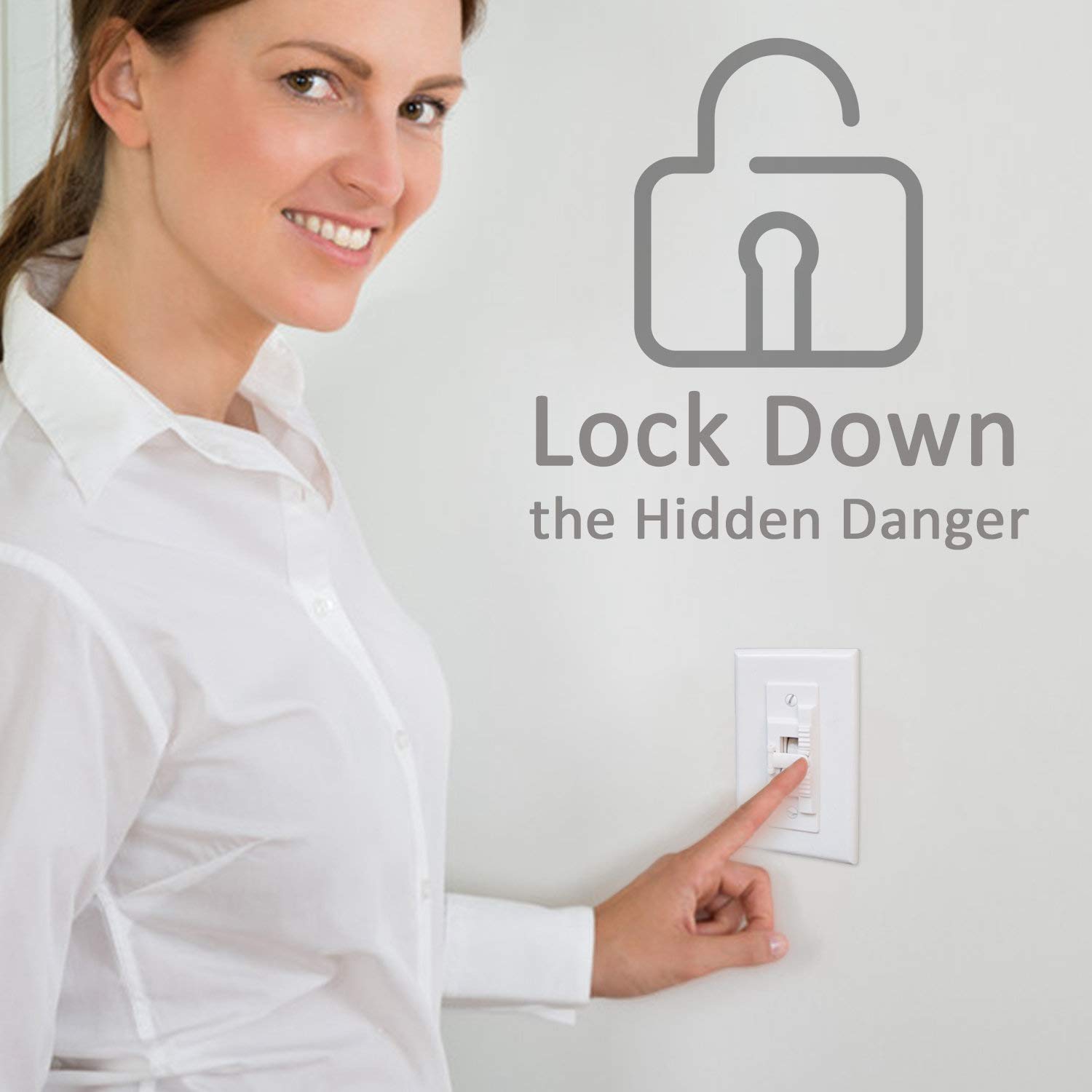 Snapklik.com : Light Switch Guard, ILIVABLE Child Proof Wall Switch ...