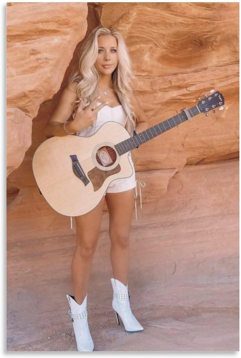Megan Moroney Poster Country Music Female Singer Sexy