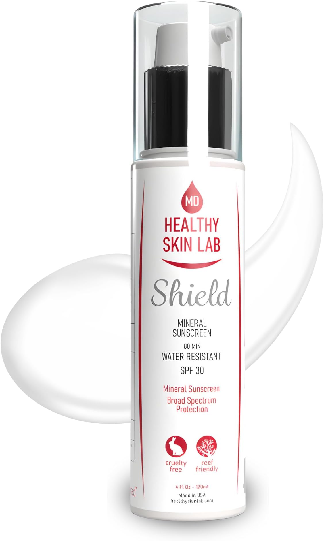 Amazon.com: Healthy Skin Lab Shield, Moisturizer & Mineral Sunscreen ...
