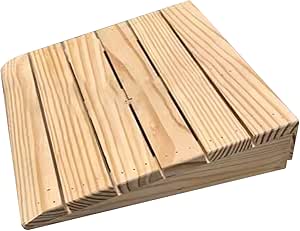 Amazon.com: Solid Wood Curb Ramps, 7-15 cm Rise Portable Non-Slip ...