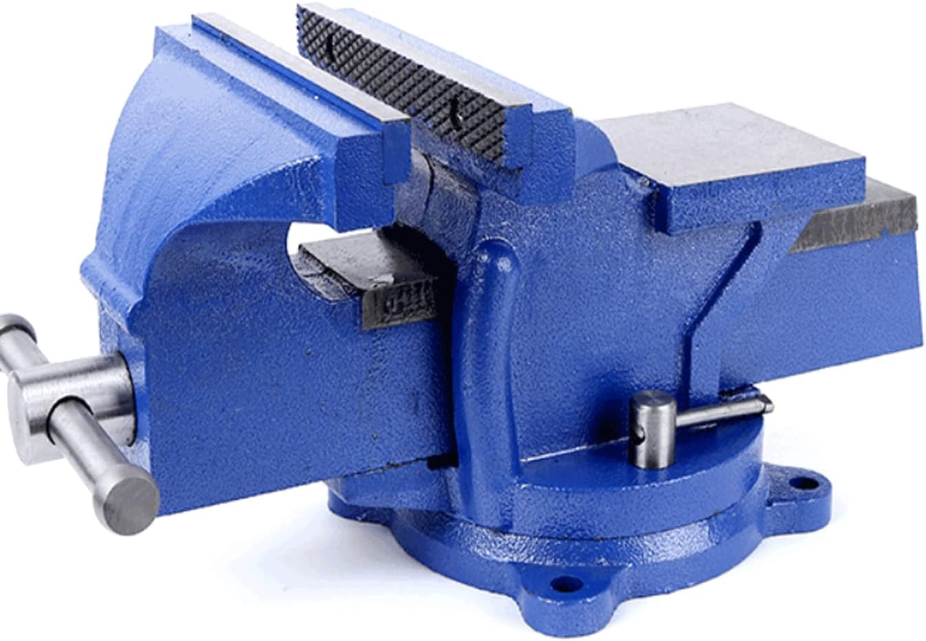 Nisorpa 5" Bench Vice,125mm Rotating Workbench Vice Heavy Duty Jaw ...