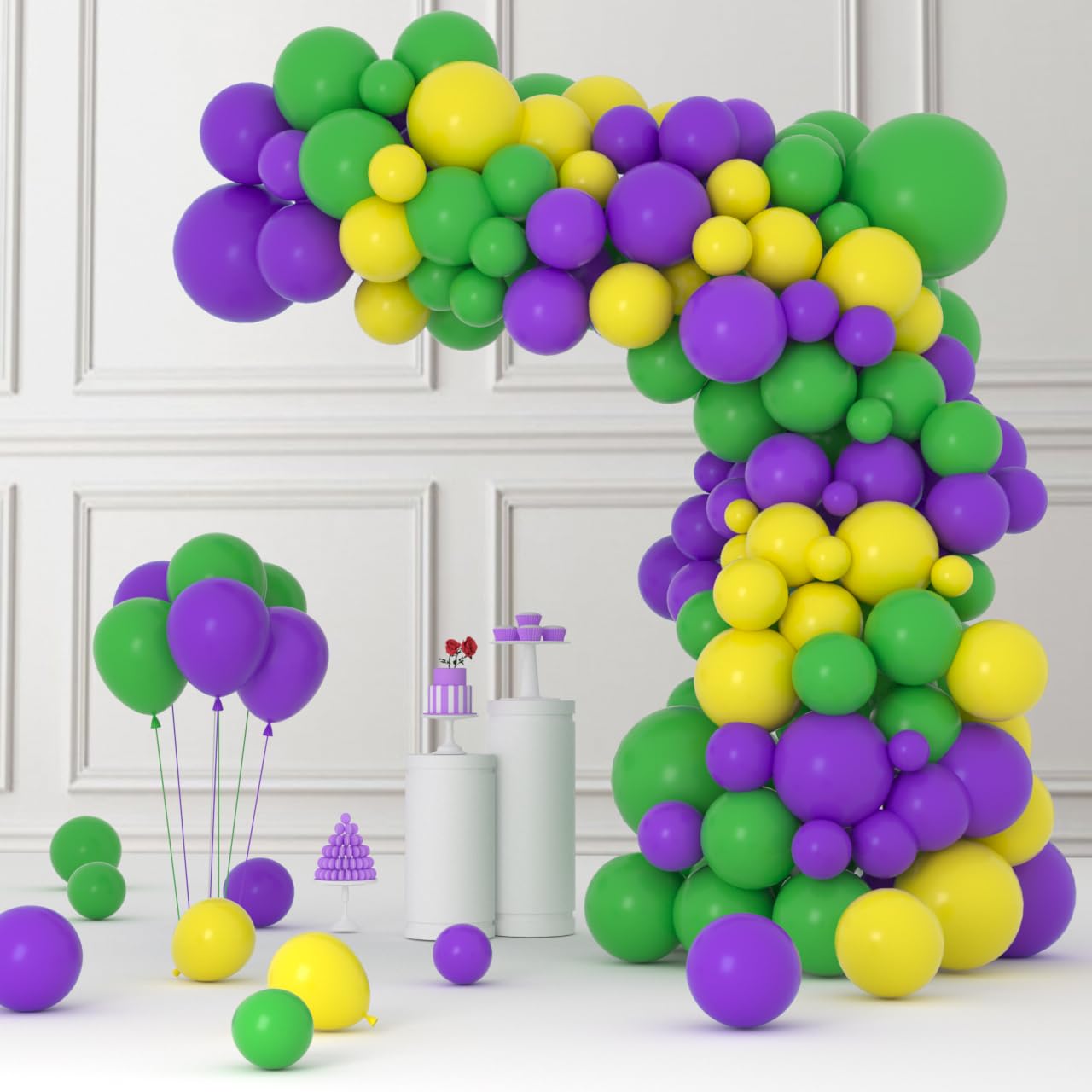 Purple Lime Green Balloons 7 Inspiration: Purple And Green Balloons