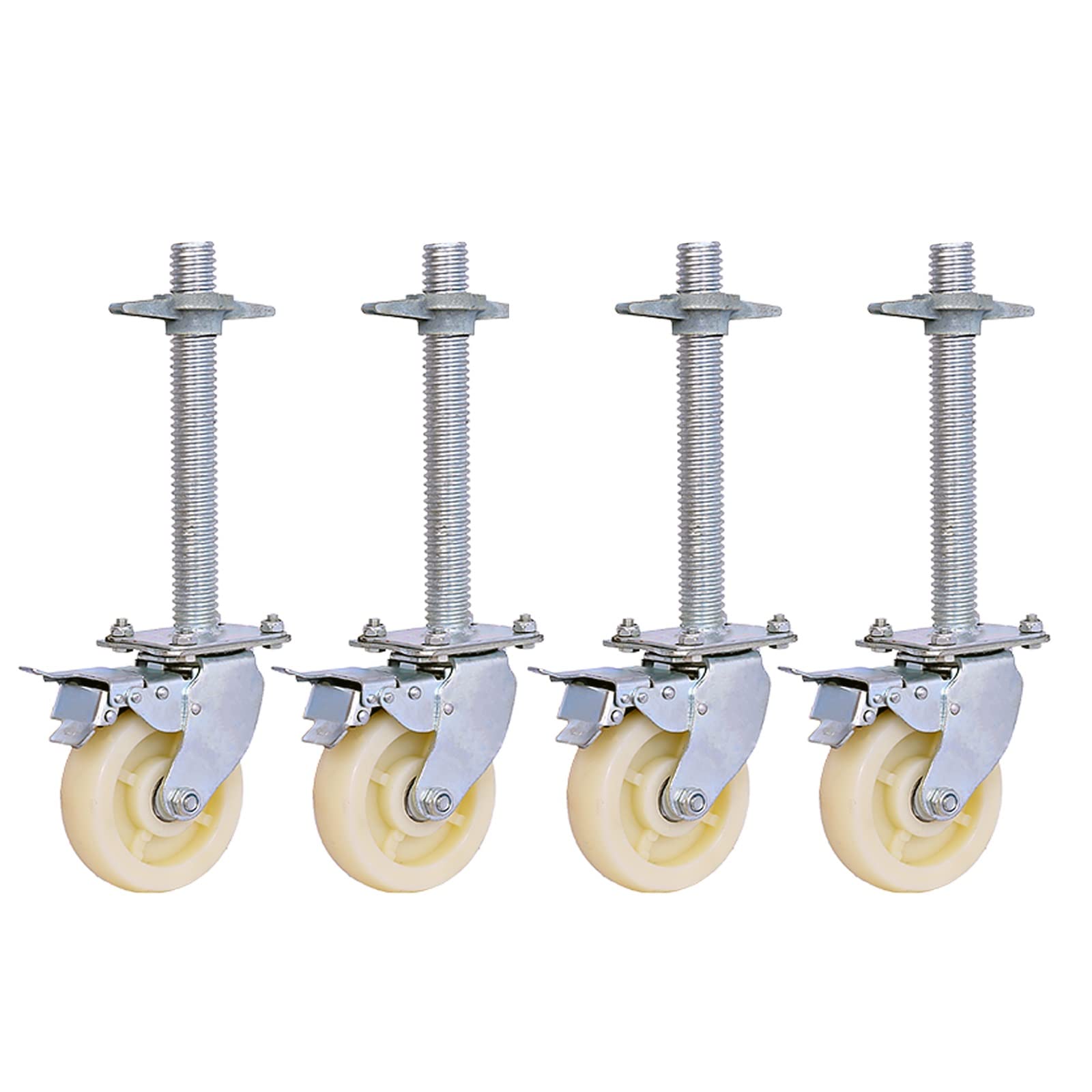 Buy V3VOGUE Caster Wheels Heavy Duty 6 Inch Locking Swivel Casters ...