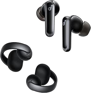 Amazon.com: Soundcore AeroClip by Anker Open-Ear Earbuds Clip-On Headphones with P40i Noise ...