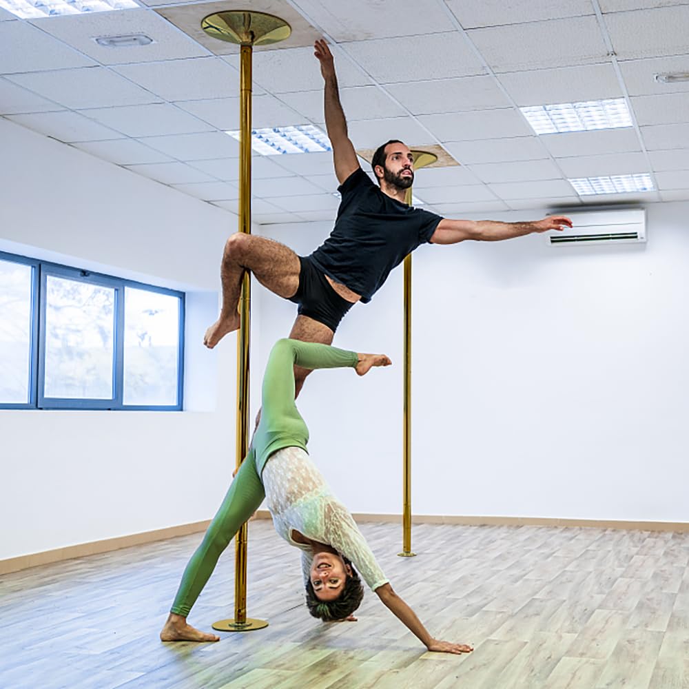 Surnuo Spinning Pole Dancing Pole for Home Portable Dance Pole Kit ...