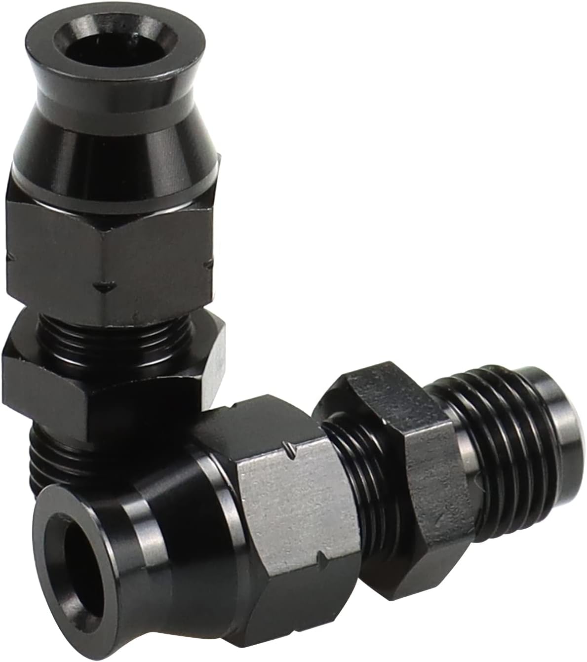 6 AN Male to 5/16" Hardline Tube Fuel Fitting Aluminum 5/16 Inch to AN6 ...