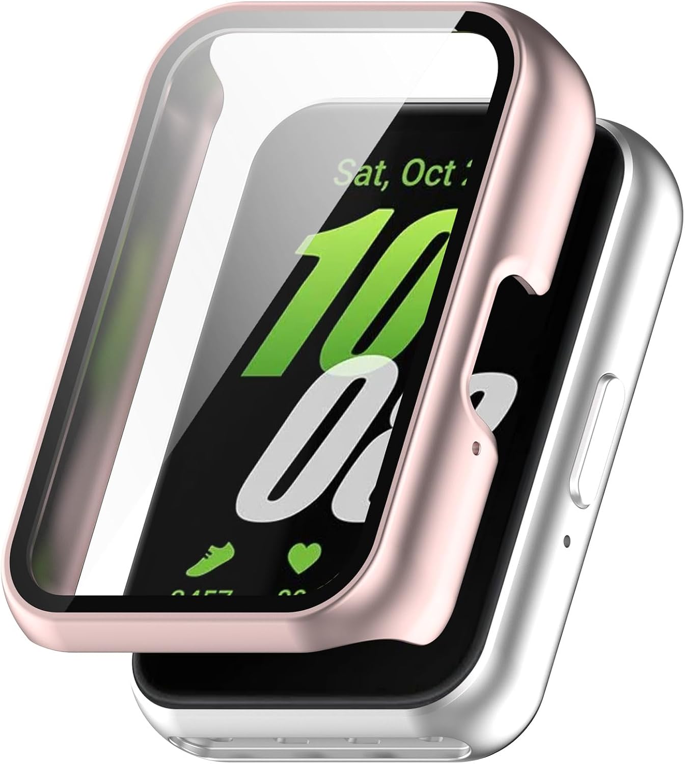 Amazon.com: FanTEK Compatible for Samsung Galaxy Fit 3 Watch Case for ...