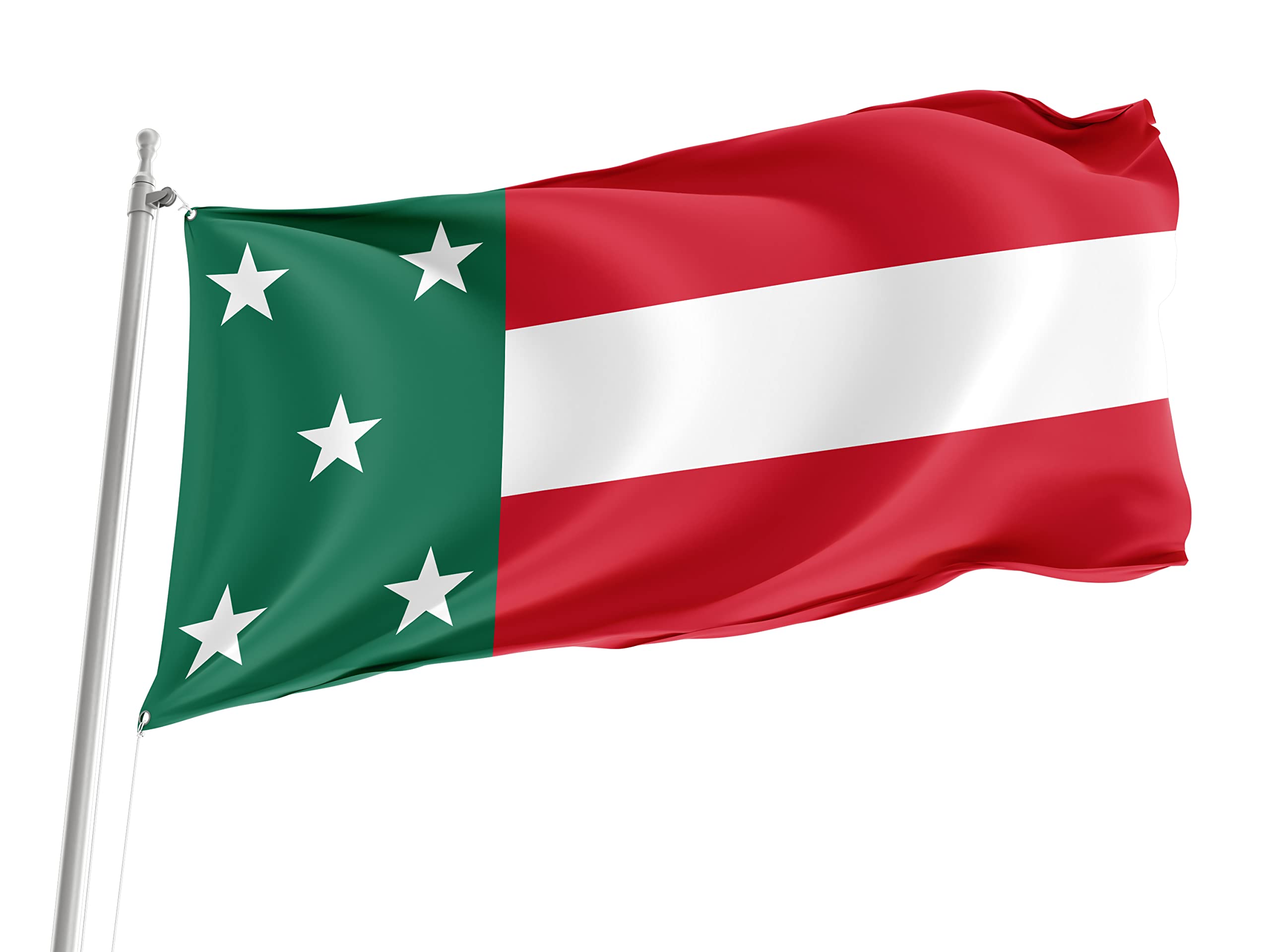 Yucatan Peninsula Flag Mexico Flag Mexico Mexican Mex 8" X 12"