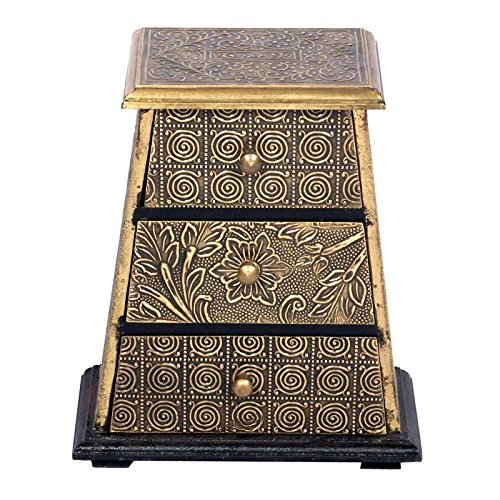 Surface180 Ultimate Wooden Pyramid shape Drawer With Metal Fitting-(20 ...