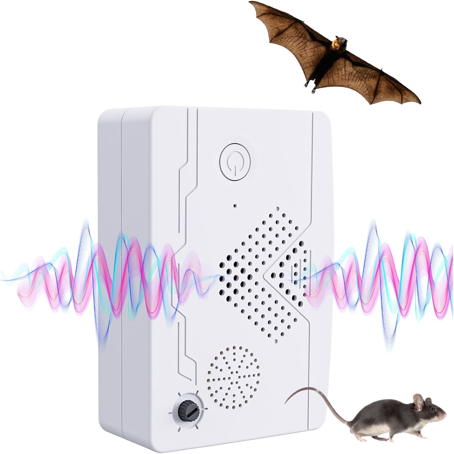 Amazon.com: Ultrasonic Bat Repellent, Ultrasonic Pest Mouse Bat Reject ...