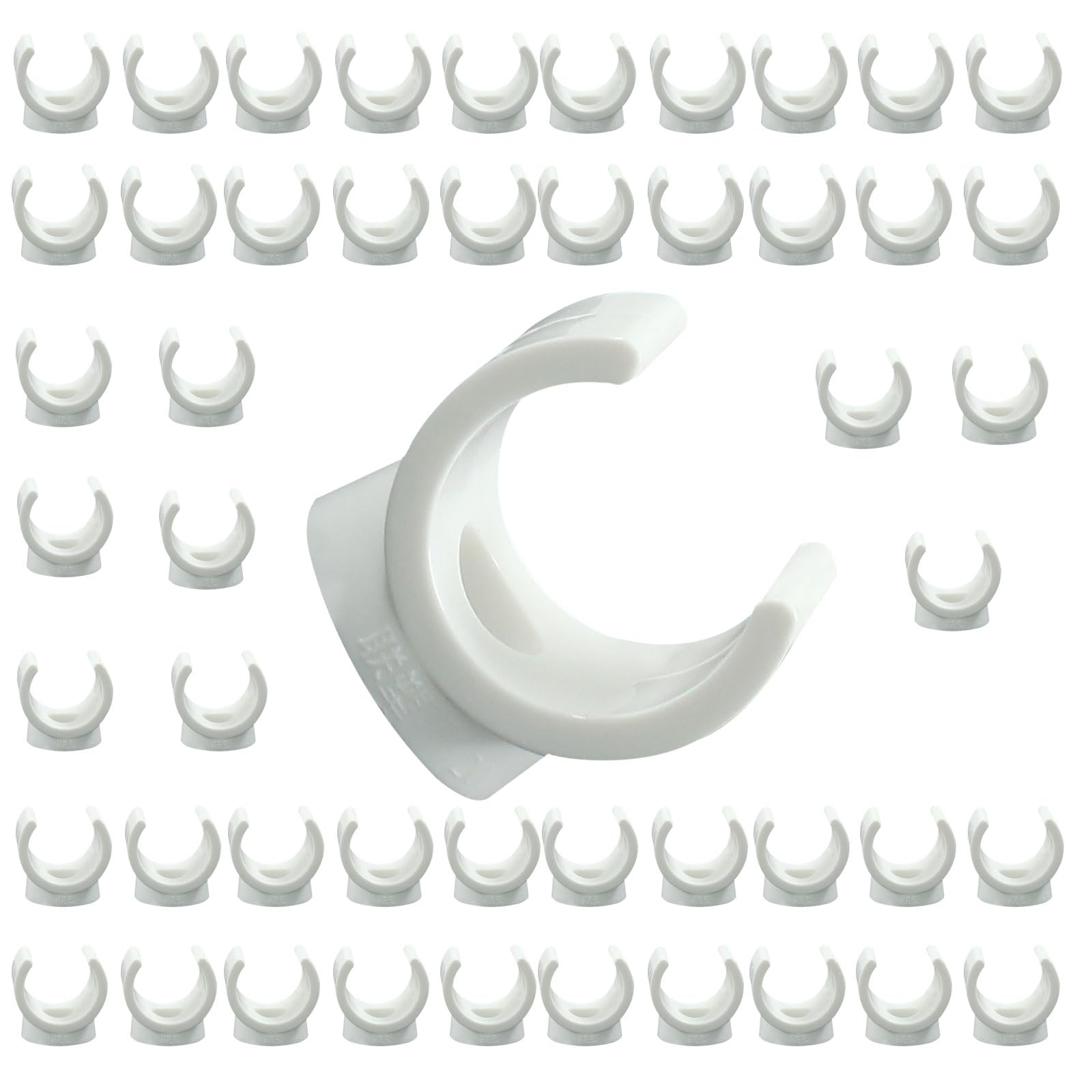 suiwotin 50pcs PEX Clamp 3/4 Inch Pipe Clamps, PVC Pipe Holder PEX Pipe ...