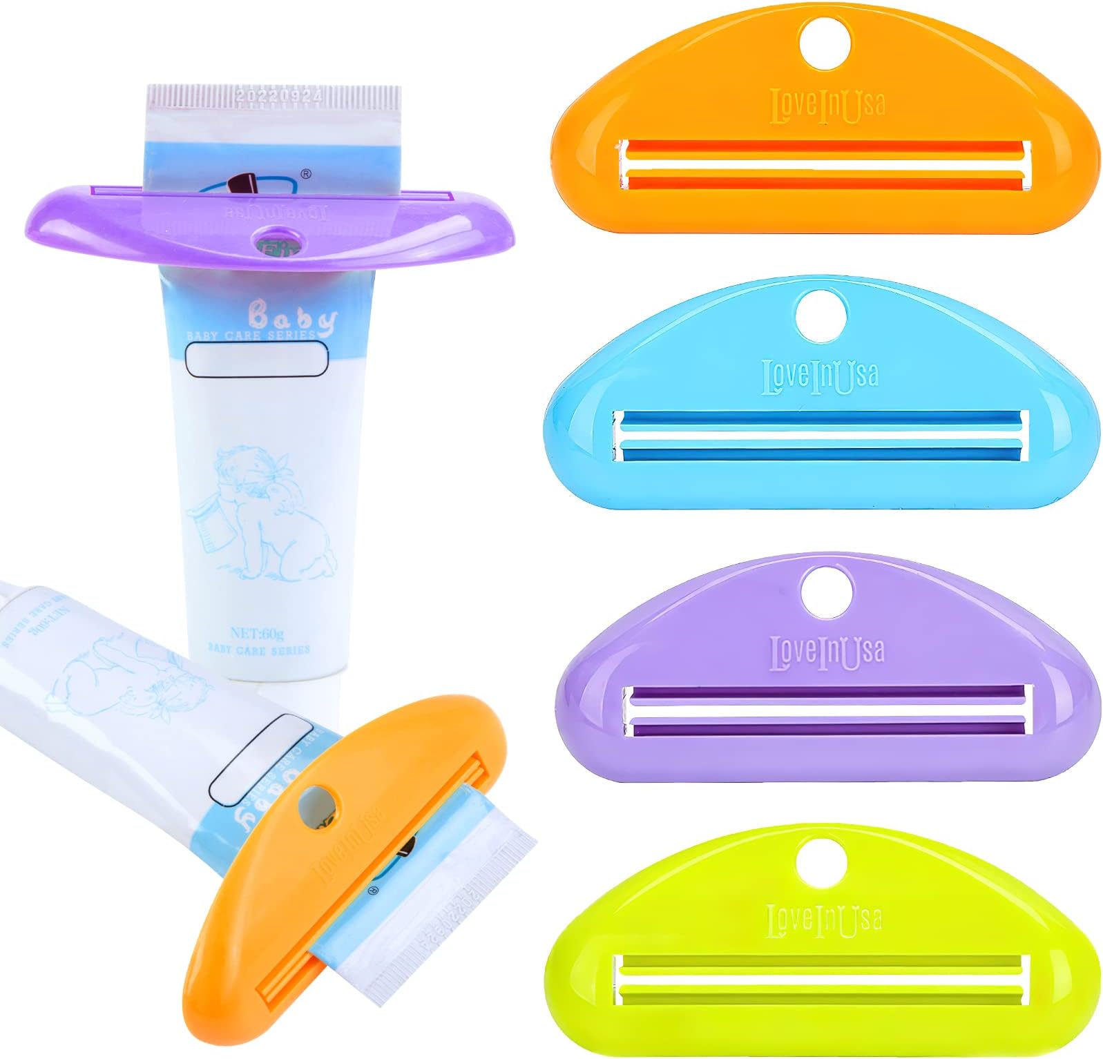 Amazon.com: Zeroth Designs Toothpaste Tube Squeezer Roller Dispenser ...
