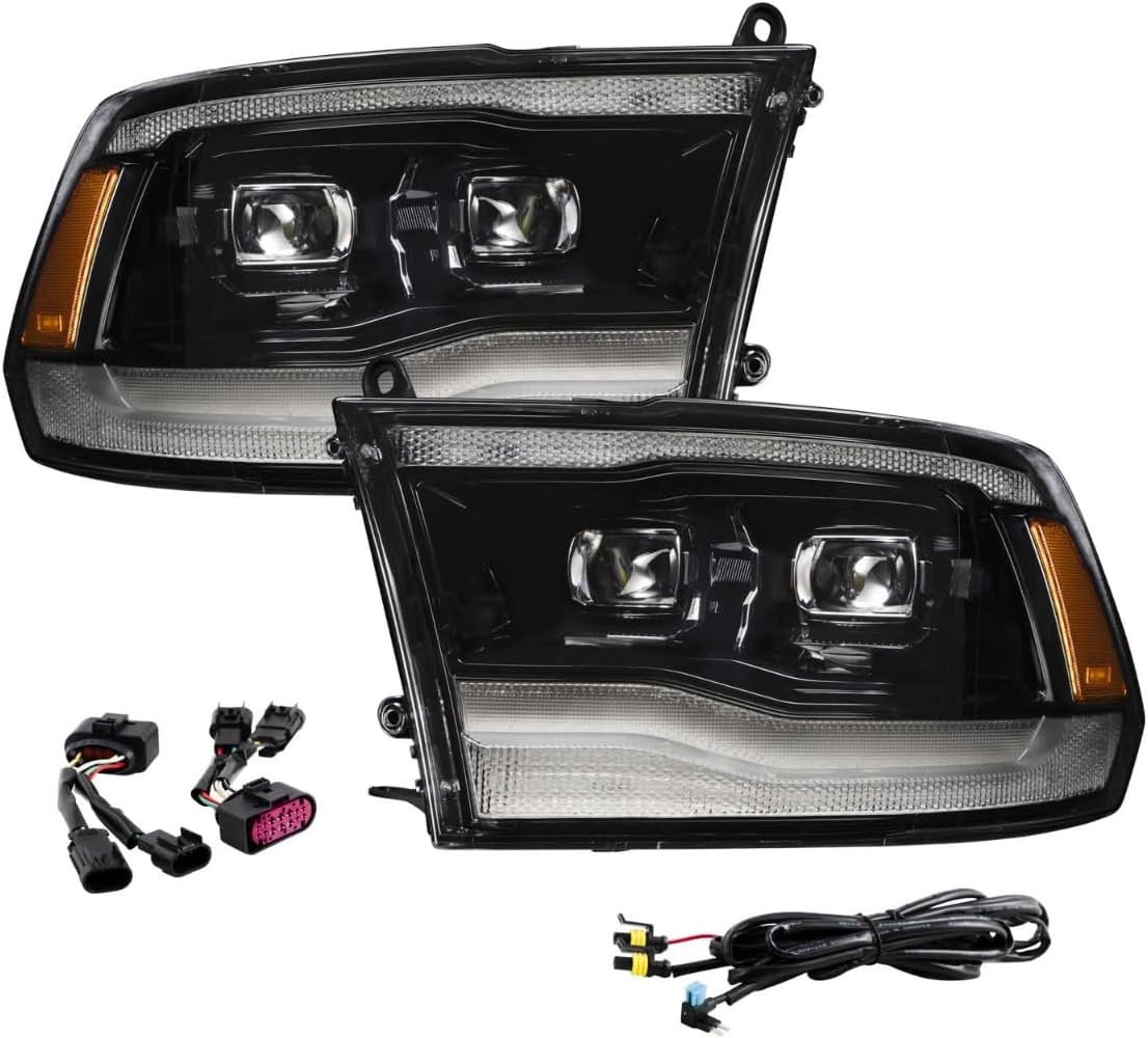 Amazon.com: Form Lighting Sequential LED Projector Headlights ...
