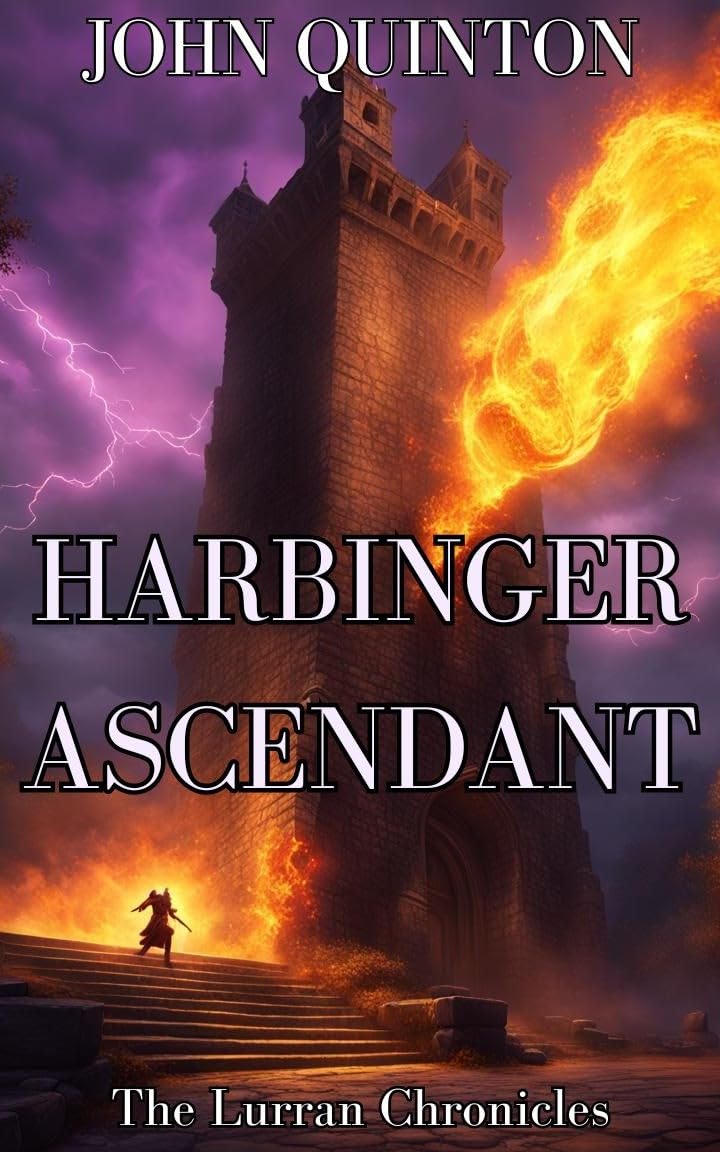 Amazon.com: Harbinger Ascendant: A Portal Fantasy Adventure (The Lurran ...