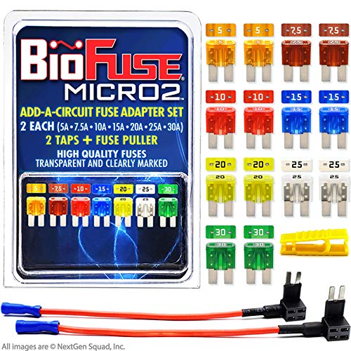 Amazon.com: BioFuse 12V Micro2 APT ATR 17 Piece Automotive Car Fuse ...