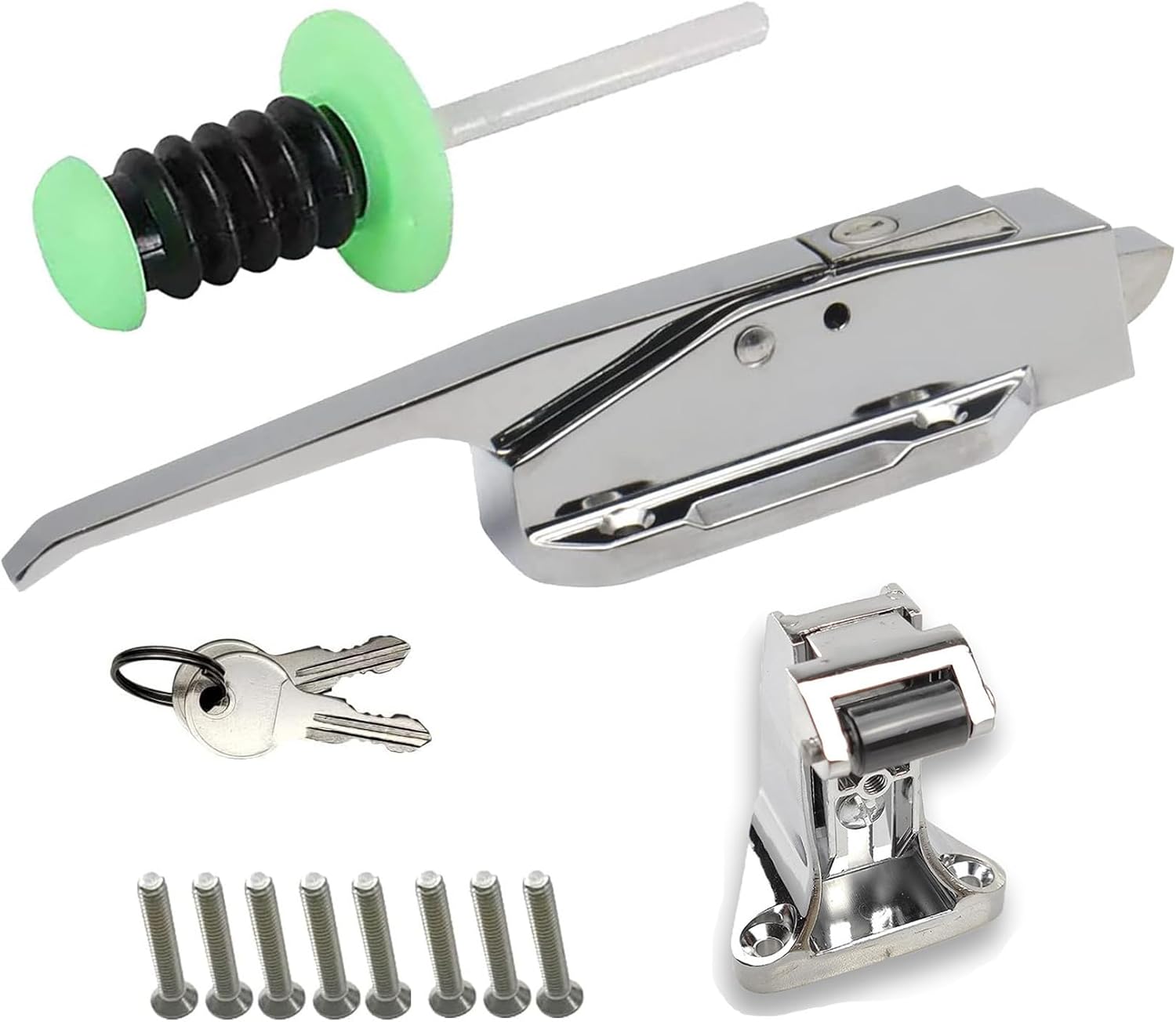 Amazon.com: HISELUR Walk in Cooler Freezer Door Handle Kit Latchs, for ...