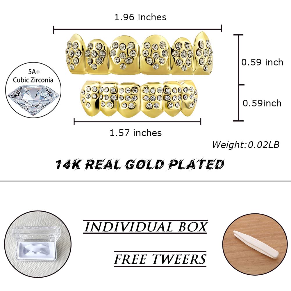 Snapklik.com : TOPGRILLZ Gold Poker Grills For Your Teeth For Men ...