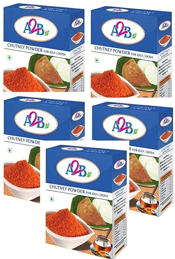 Adyar Anand Bhavan Sweets and Snacks A2B Chutney Powder for Idly/Dosa ...