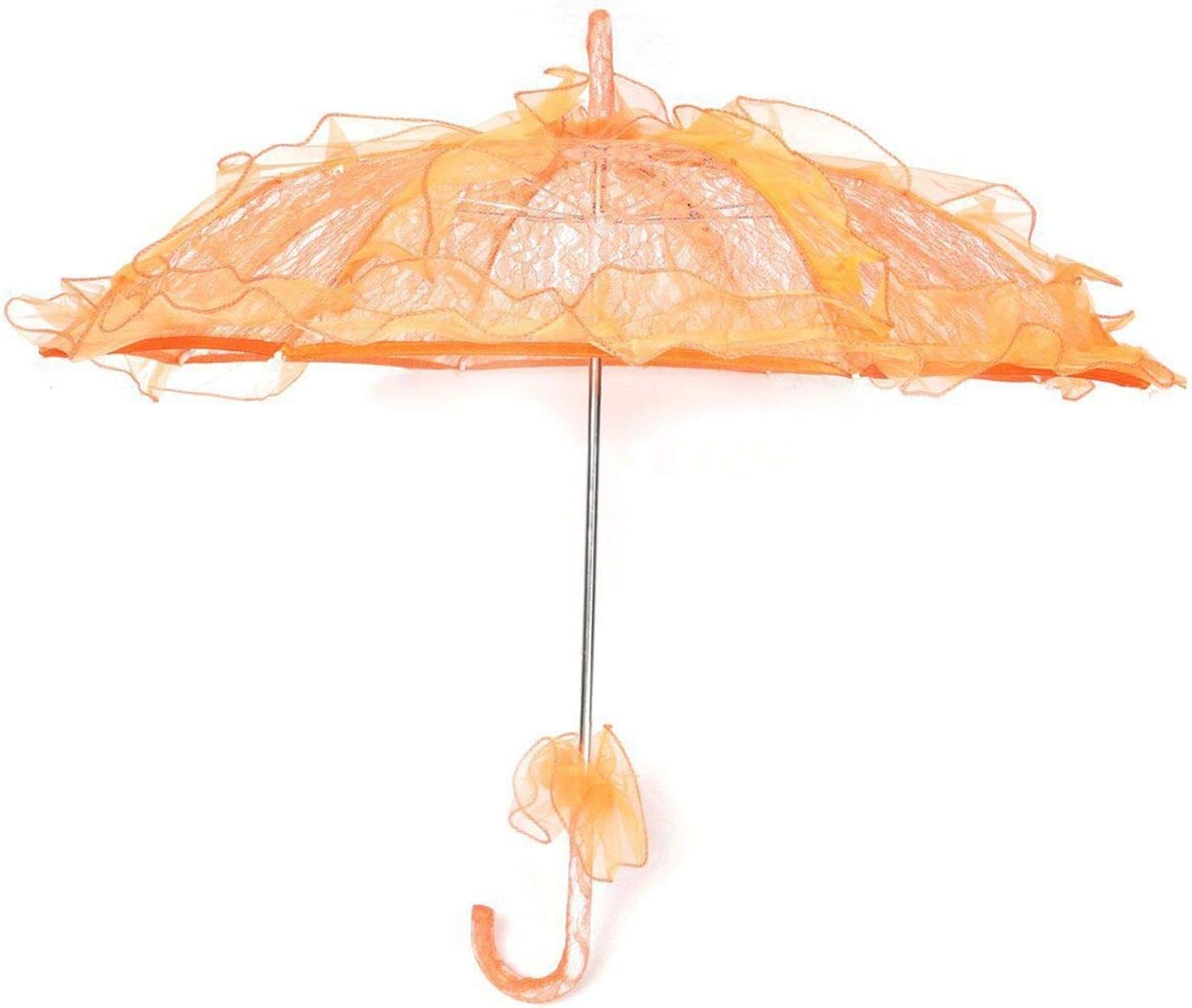 Amazon.com: Lace Parasol Wedding Lace Flower Wedding Bride Parasol ...