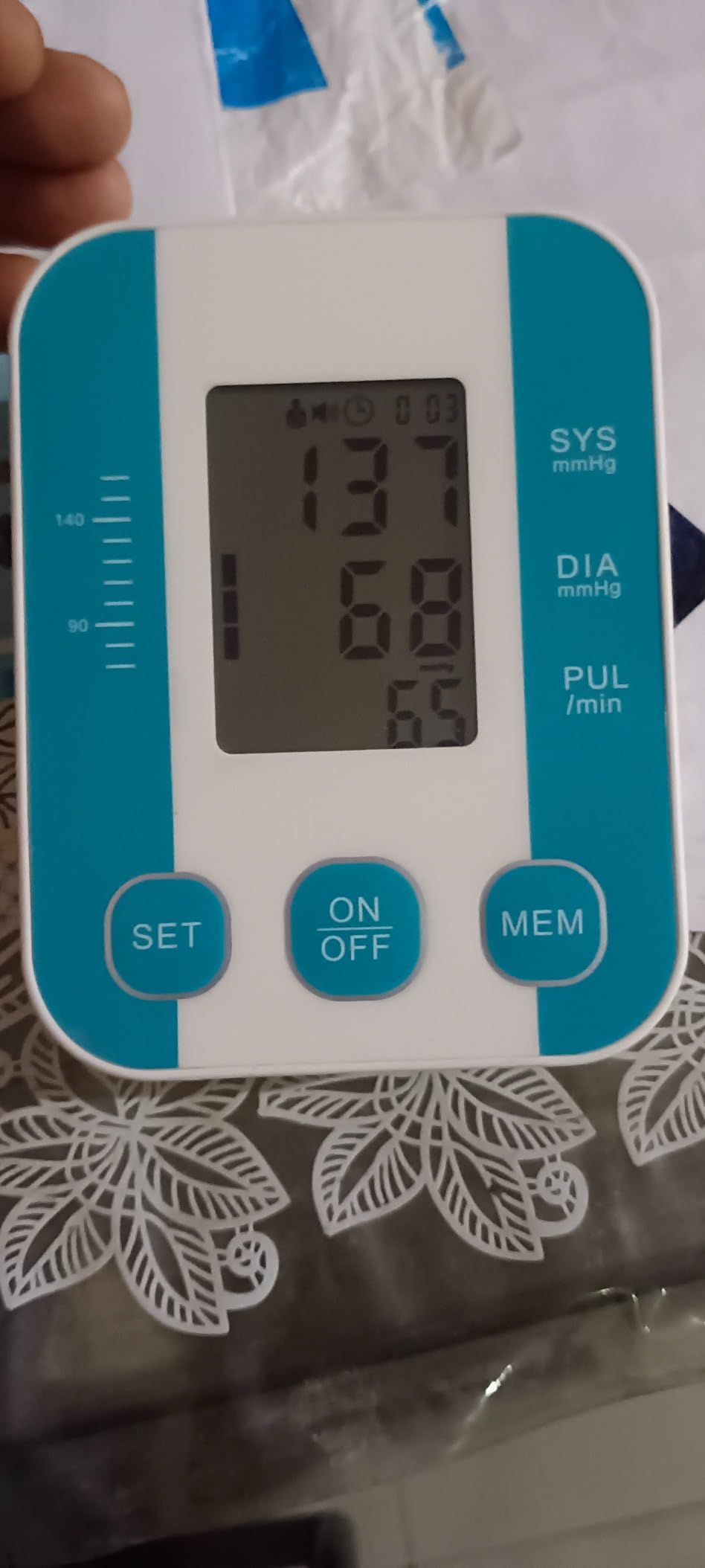 FIDELIS HEALTHCARE Fully Automatic Portable Digital Blood Pressure ...