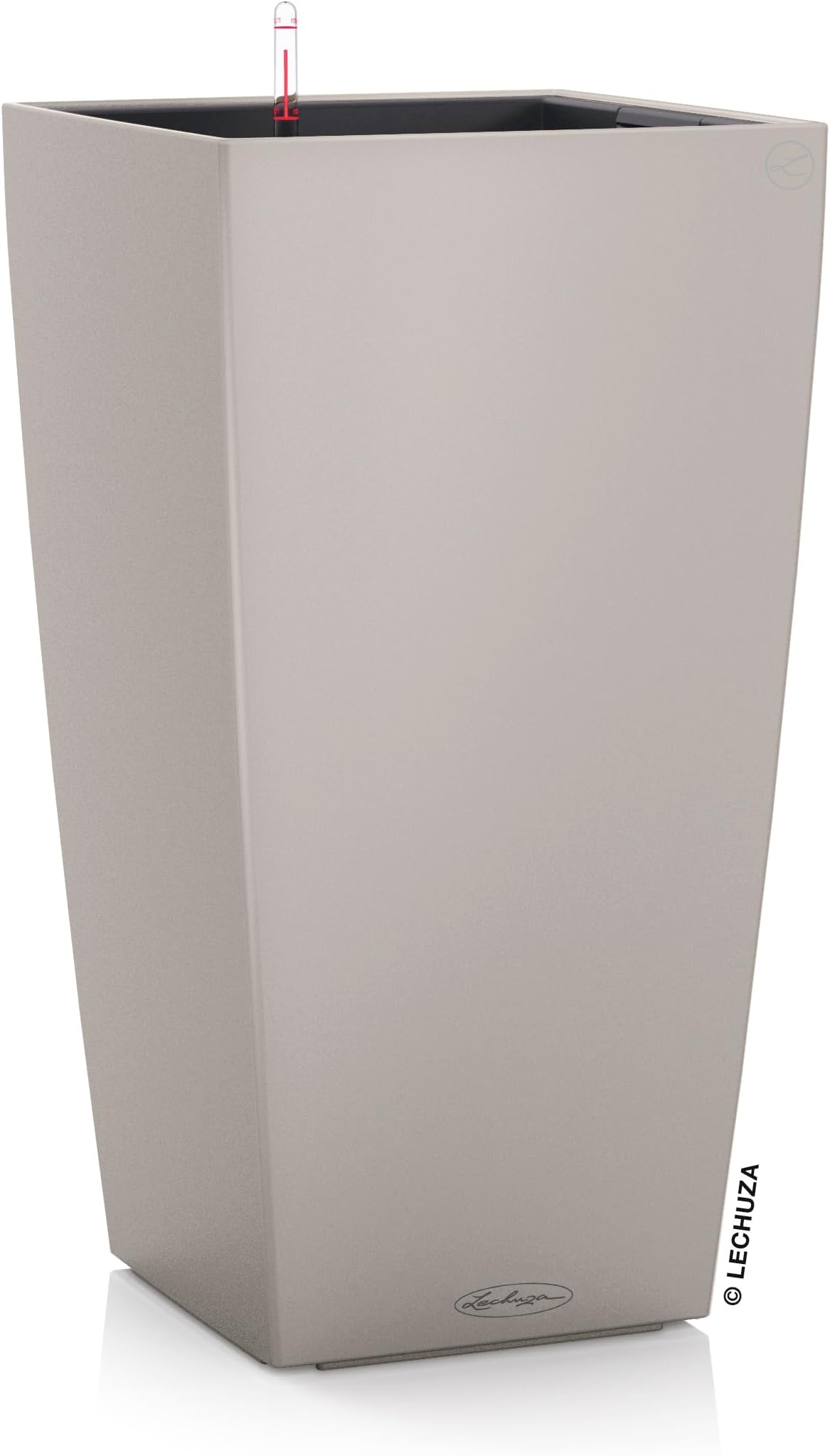 Amazon.com: Lechuza 13128 Cubico Color 22 Self-Watering Planter for ...