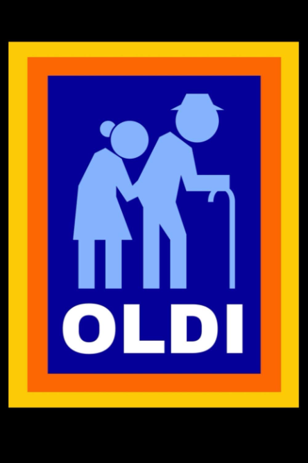Password Book Oldi Supermarket Joke Funny Old People Walking Stick ...