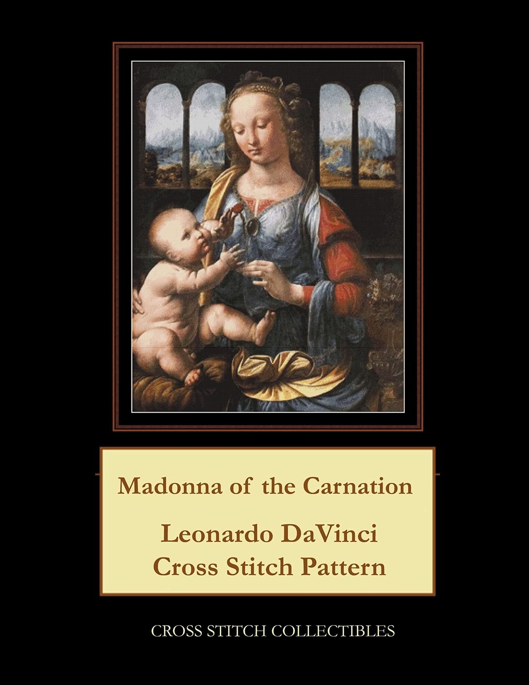 Madonna Of The Carnation Leonardo Da Vinci Leonardo Da Vinci 2x Matted
