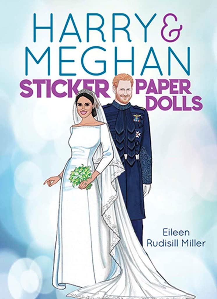 Harry & Meghan Sticker Paper Dolls (Dover Little Activity Books Paper ...