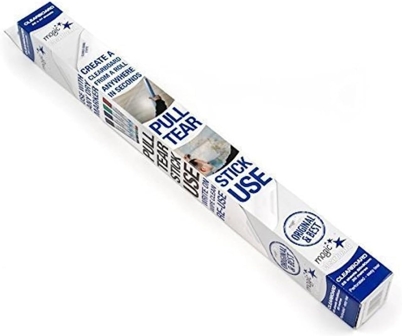 Magic Whiteboard Transparent Static Whiteboard Roll for Window, Glass ...