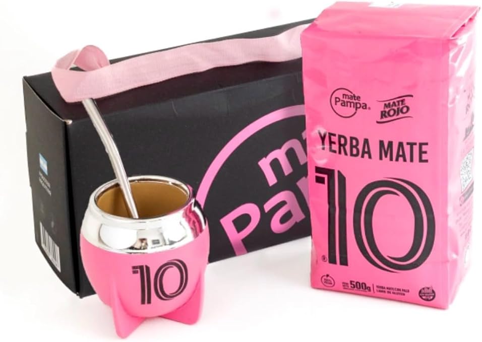 Amazon.com: Exclusive Pampa Messi and Inter de Miami Mate Cup Yerba 10 ...