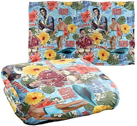 Amazon.com: Elvis Presley Blue Hawaii Silky Touch Super Soft Throw ...