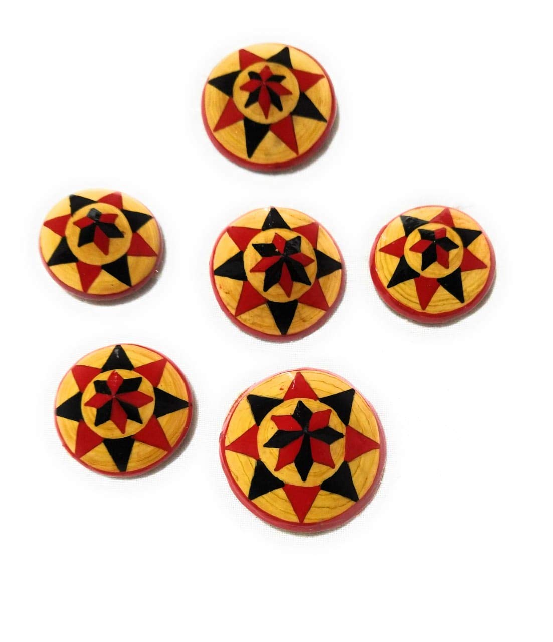 Assamese Traditional Japi Design Wooden Brooch Pin for Men and Women ...