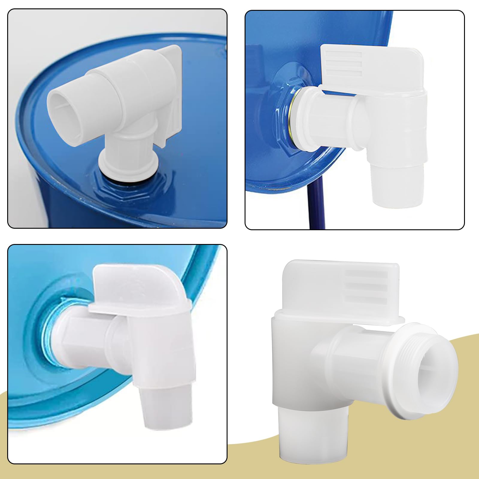 2 5 Plastic Drum Faucet Plastic Faucet 55 Gallon Steel Drum Tap 2" BSP