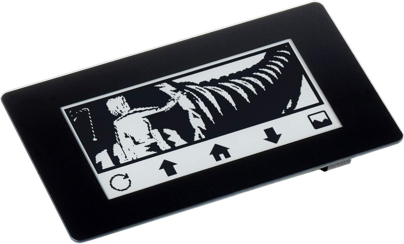 Amazon.com: waveshare 2.13inch Touch e-Paper HAT 250×122 Pixels Black White e-Ink Display Module ...