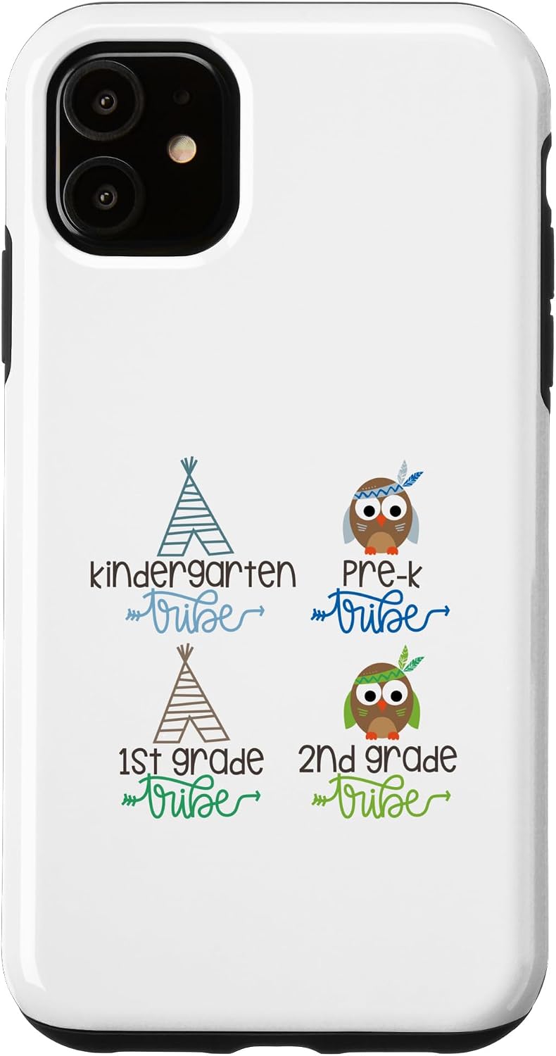 Amazon.com: iPhone 11 Kindergarten Tribe Pre-K Tribe 1st Grade Tribe ...