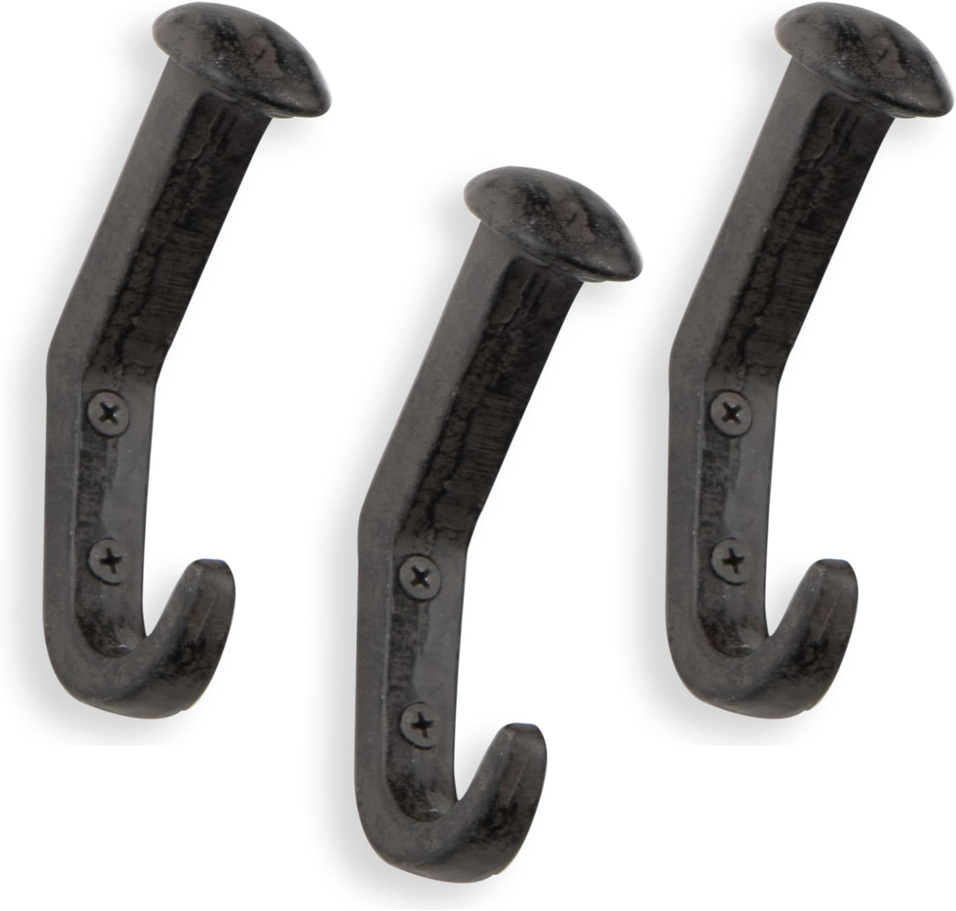 Amazon.com: Rustic State Halle Wall Mount Cast Iron Hooks Coat Towel ...