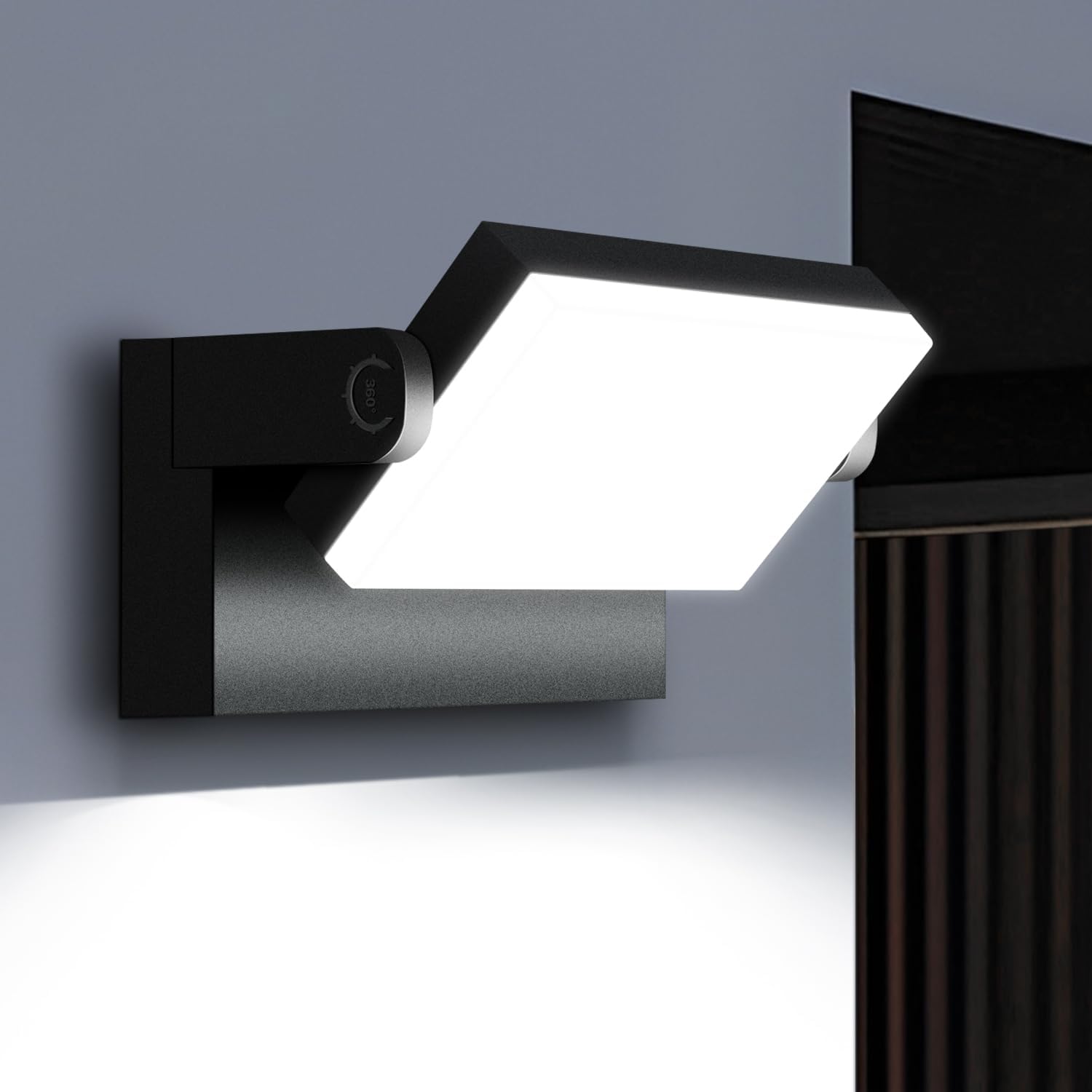 Tomourd 40W LED Outdoor Wall Light, 5000K Daylight Waterproof ...