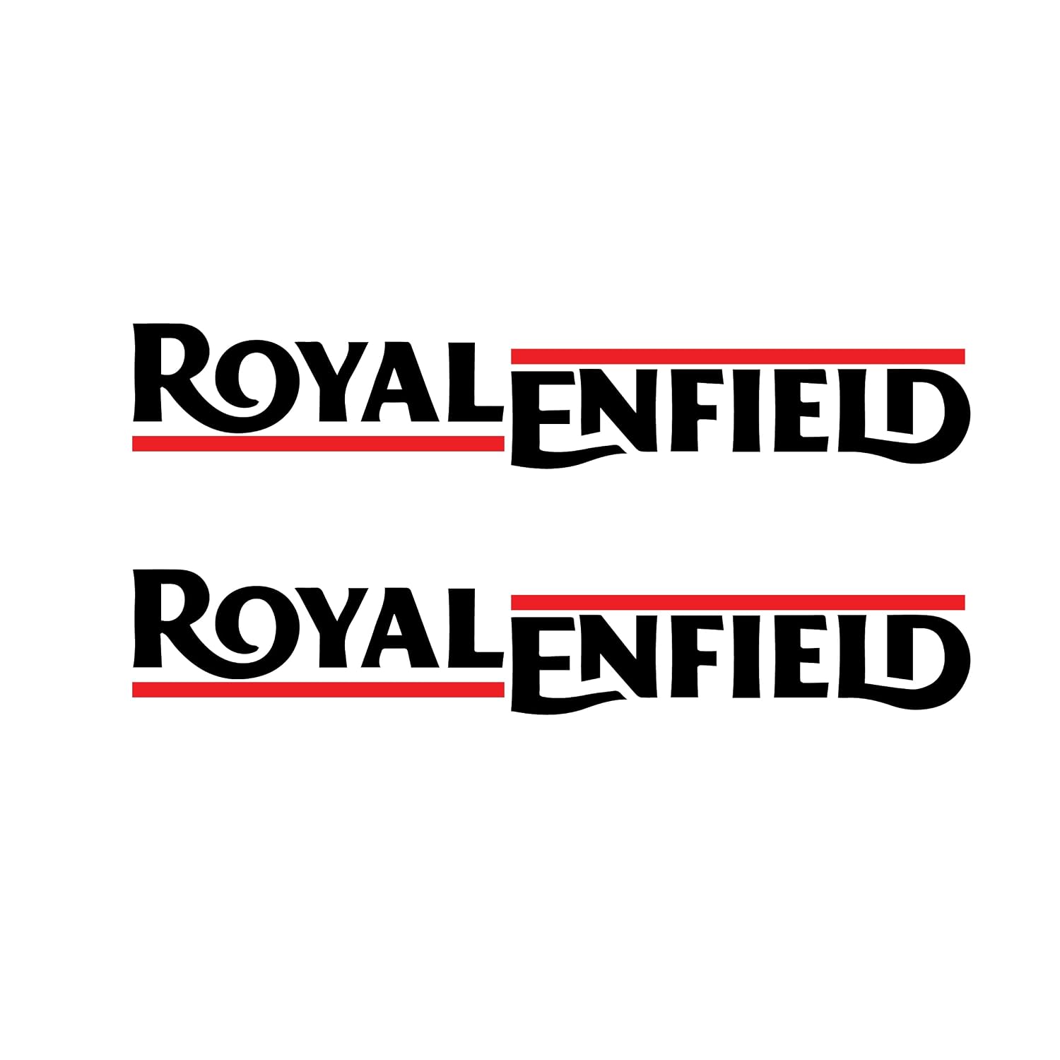 ISEE 360® 2 PCs Bike Stickers Compatible for Royal Enfield Sticker ...