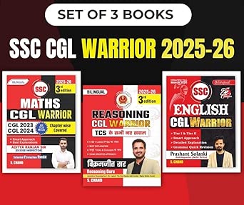 Buy Best Combo Book For SSC CGL Exam 2025 - 2026 - SSC CGL Warrior ...
