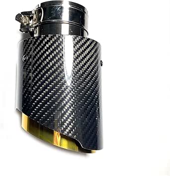 Amazon.co.jp: Benz Carbon Muffler Tip Exhaust System Universal ...