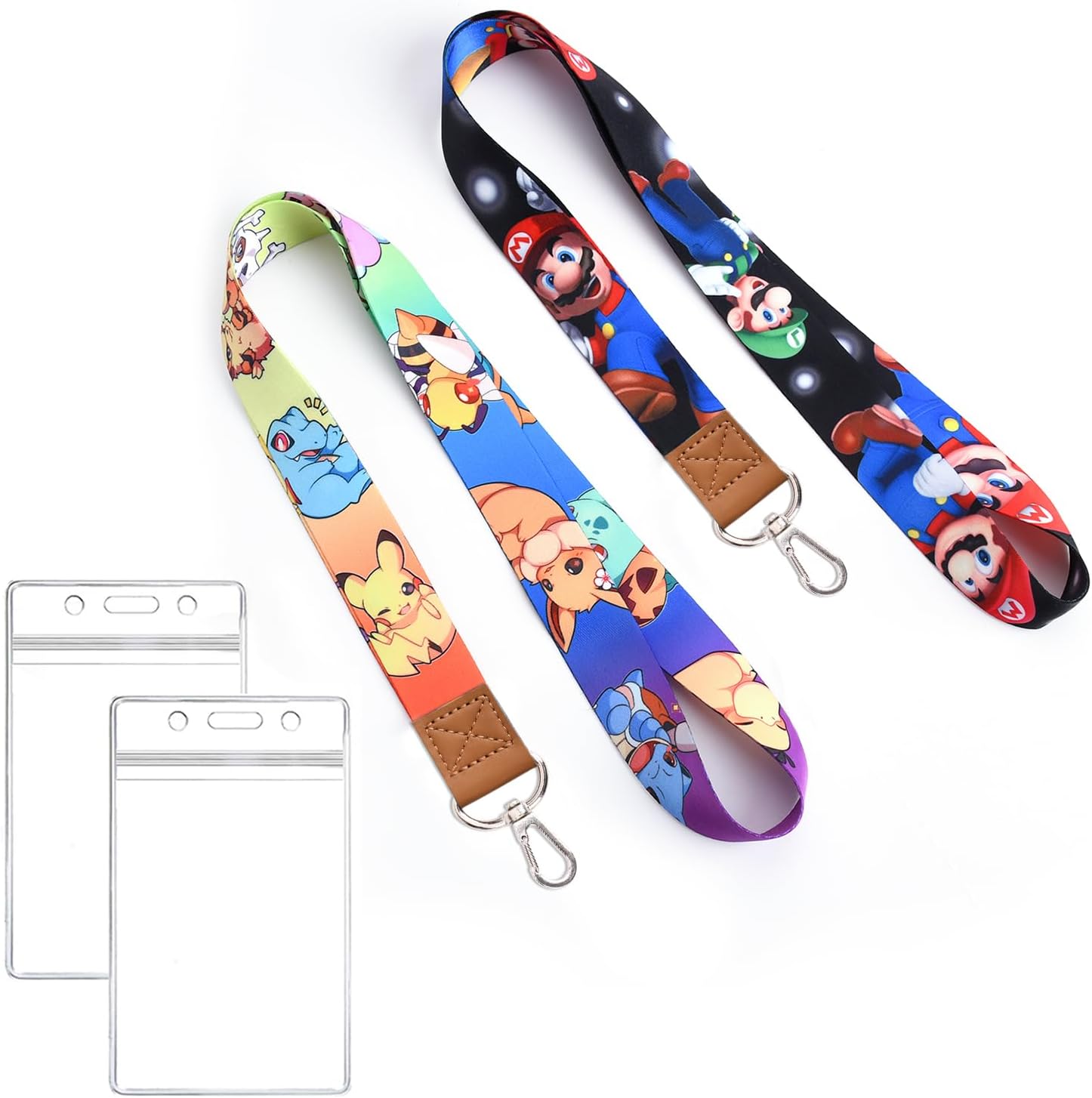 Amazon.com : Minecraft Characters Double Sided Lanyard with ID Holder ...