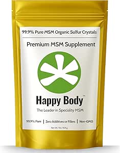 Amazon.com: Organic Sulfur Crystals | 99.9% Pure MSM Crystals for Joint ...