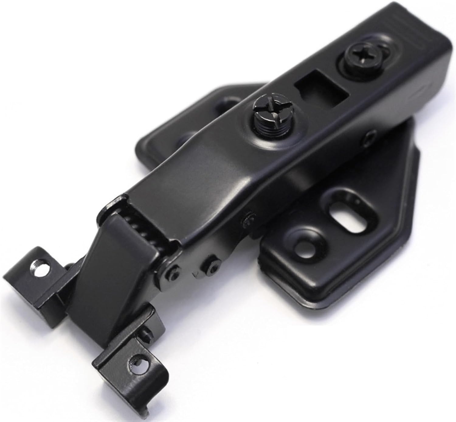 Aluminum Frame Glass Door Hinge for Bathroom Kitchen Wine Cabinet Shoe ...