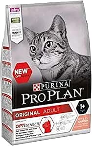 PURINA Pro Plan ProPlan Original Opti Senses Salmon Adult Cat Food - 1 ...